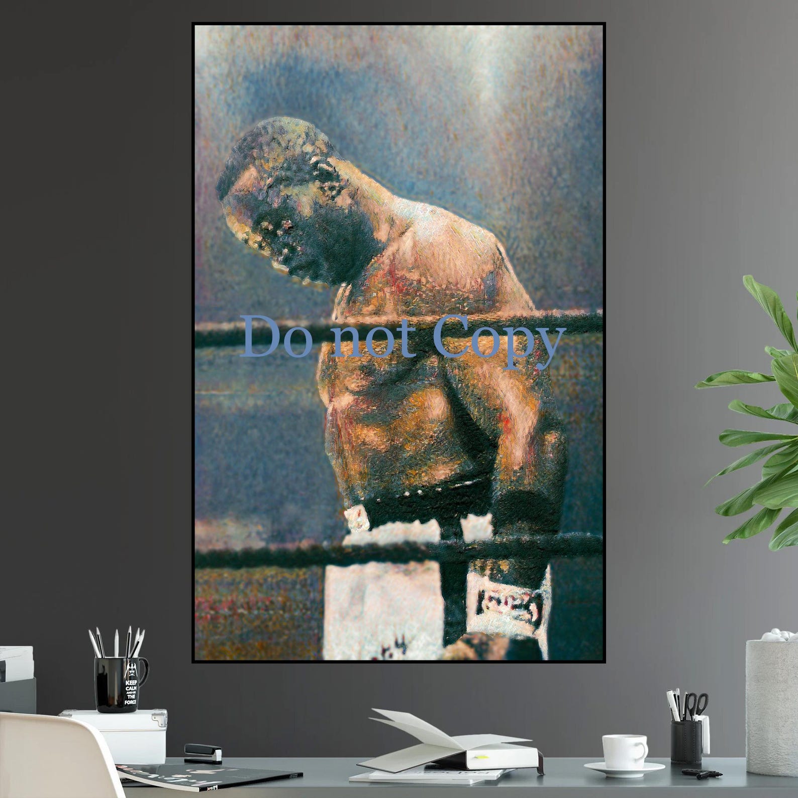 Sonny Liston World Champion Boxer Ali Era Iconic Fighter Poster Boxing ...