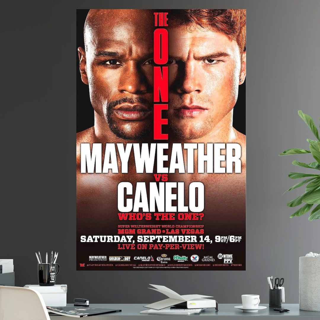 Floyd Mayweather Jr. Vs Canelo Alvarez Undisputed Middleweight World ...