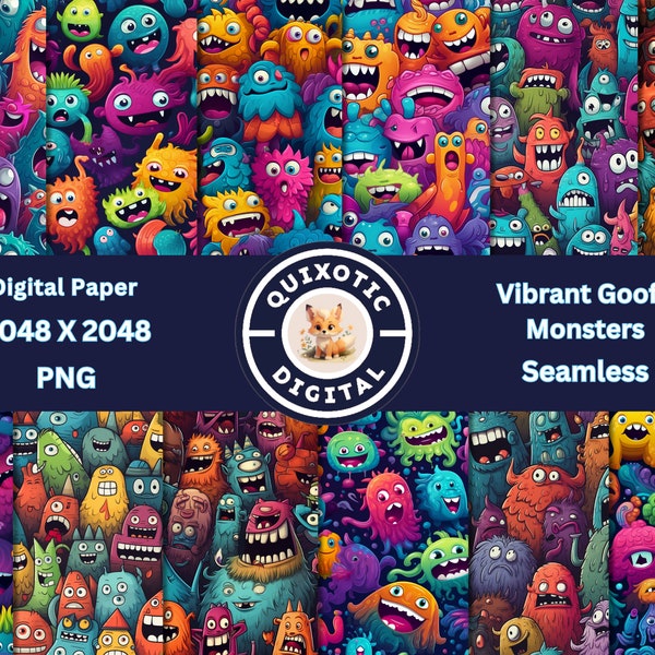 Monster Papers - Etsy