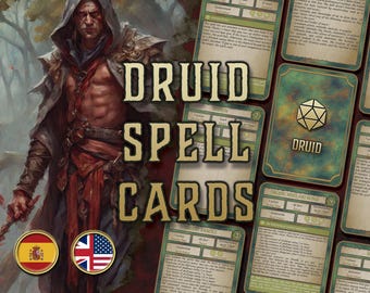 Dnd Eldritch Knight Spell Cards | Character Spell Cards | 5th Edition ...