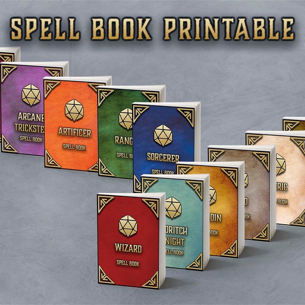 Printable Spells - Etsy