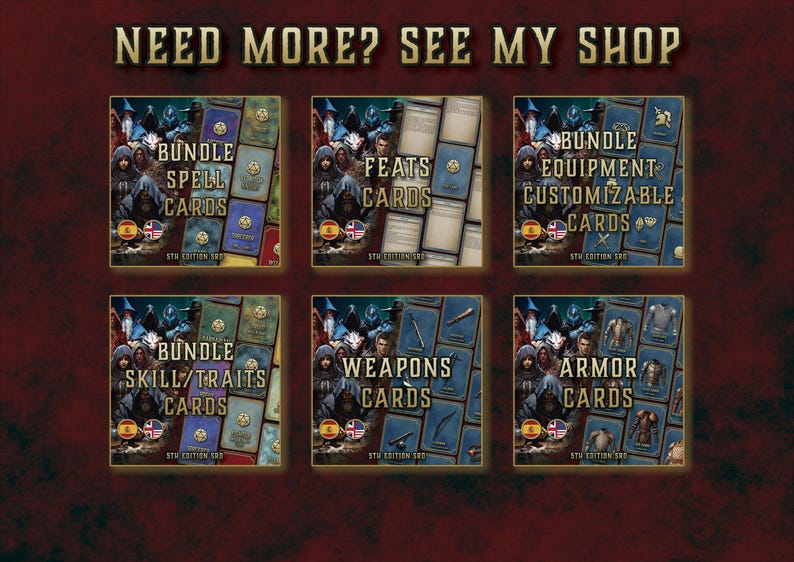 Dnd 5e Condition Cards Printable | 5e Status Effects PDF 2014–2024 ...