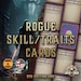 Dnd 5e Rogue Class Cards Printable | 5e Skills & Traits PDF 2014–2024 ...
