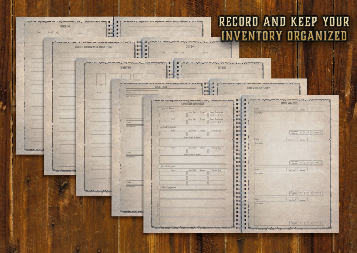 Printable Dnd Character Sheet 5e Dnd Character Sheet D&D - Etsy Canada