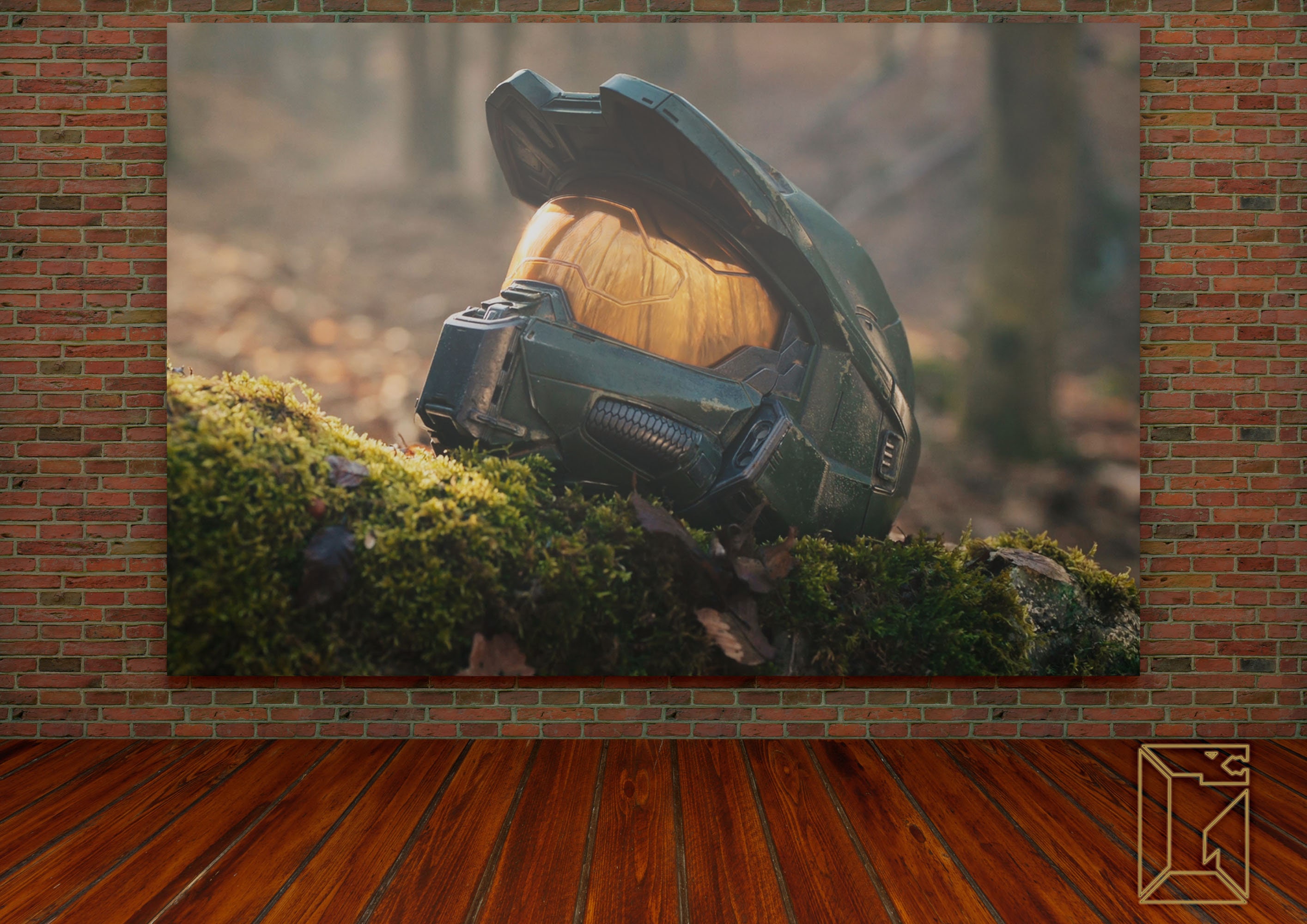 Halo Canvas Art 0.75'' Halo Poster Halo Infinite Gaming Art Halo Canvas ...