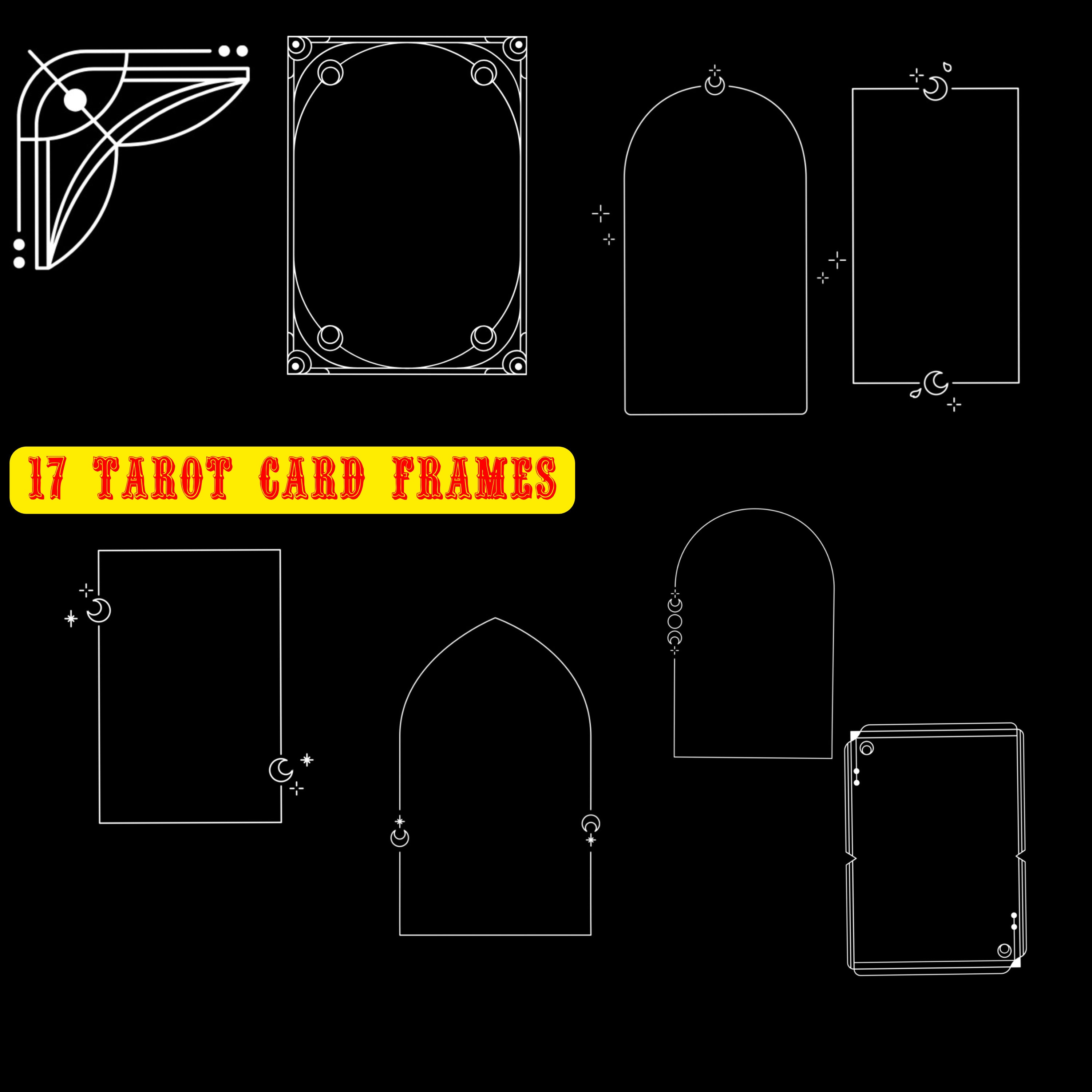 Procreate Tarot Card Builder Kit: 3D Model, Stamps & Frames(digital ...