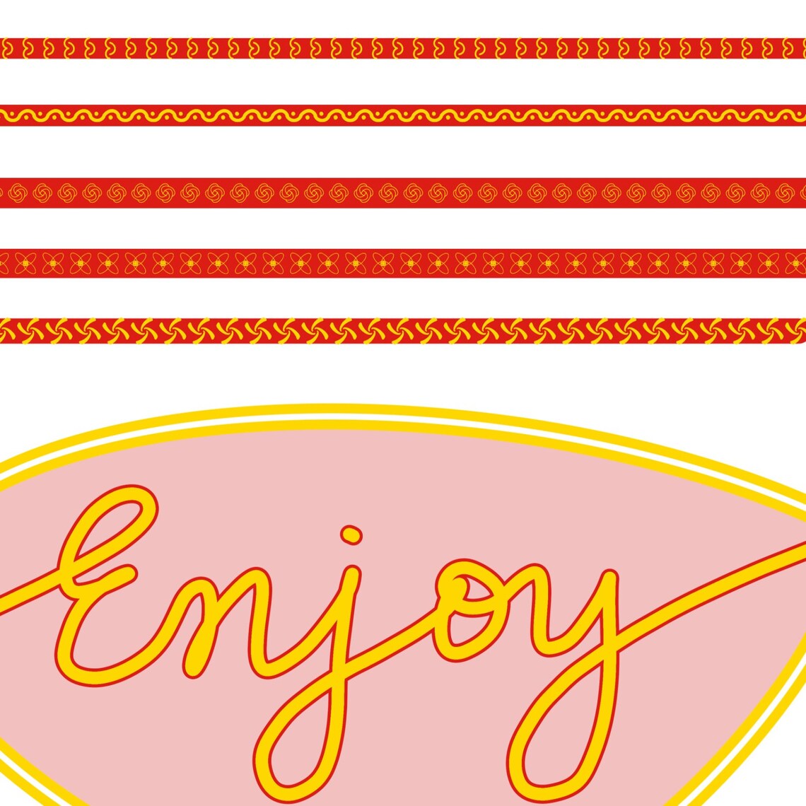 60 Dots & Dashes Infill Procreate Brushes, Polka Dots, Border Line ...