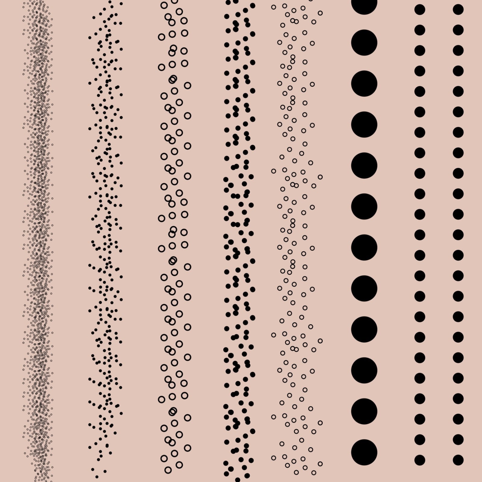 120 Dots Dash Infill Procreate Outline Brushes Polka Dots - Etsy