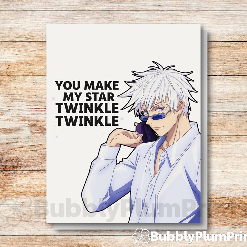 Gojo Satoru Valentine - Etsy