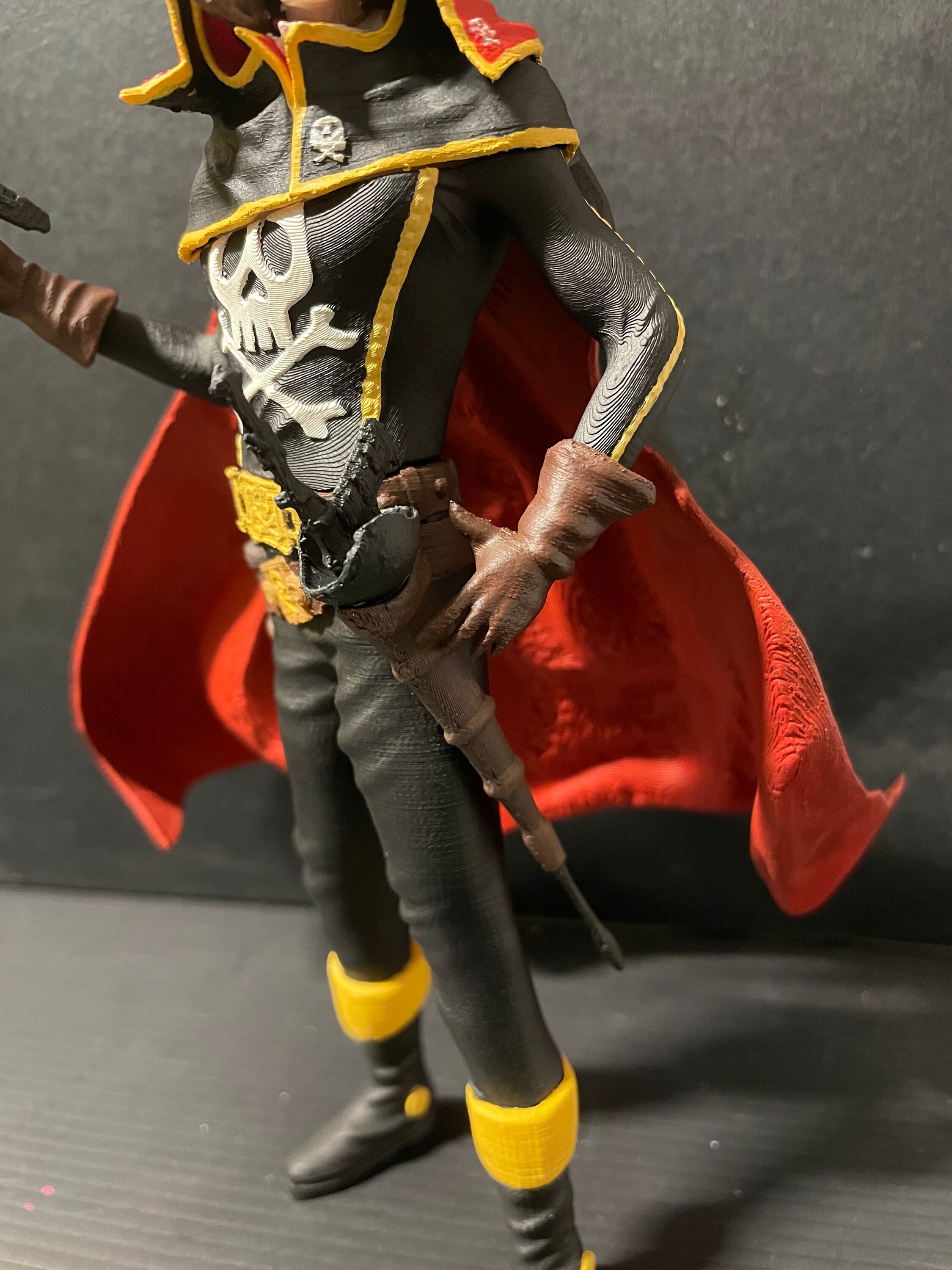 Captain Harlock Space Action Figure - Etsy