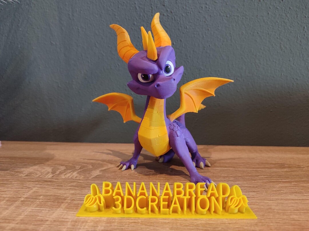 Spyro the Dragon Figure Playstation - Etsy