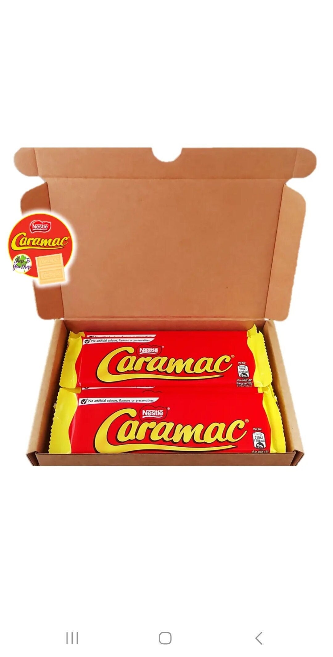 Jumbo Caramac Christmas Gift Box - Etsy