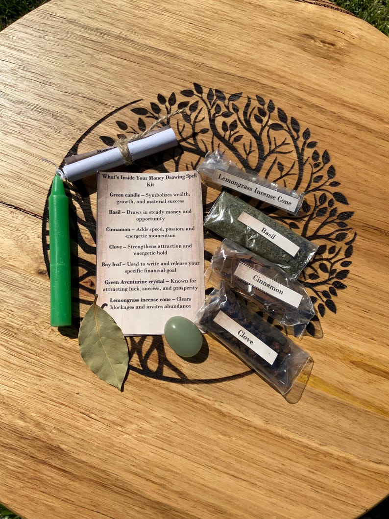 Custom Spell Kit – Personalized Ritual Set Crafted for Your Intention ...