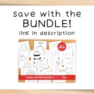 Fall Alphabet ABC Tracing Worksheets Autumn Letter Trace Prek Fine ...