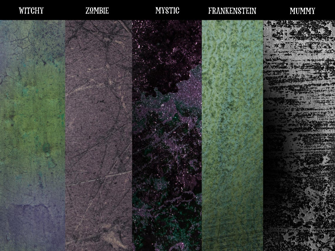 Halloween Photoshop Texture Overlay Bundle: Spooky Digital Photography ...