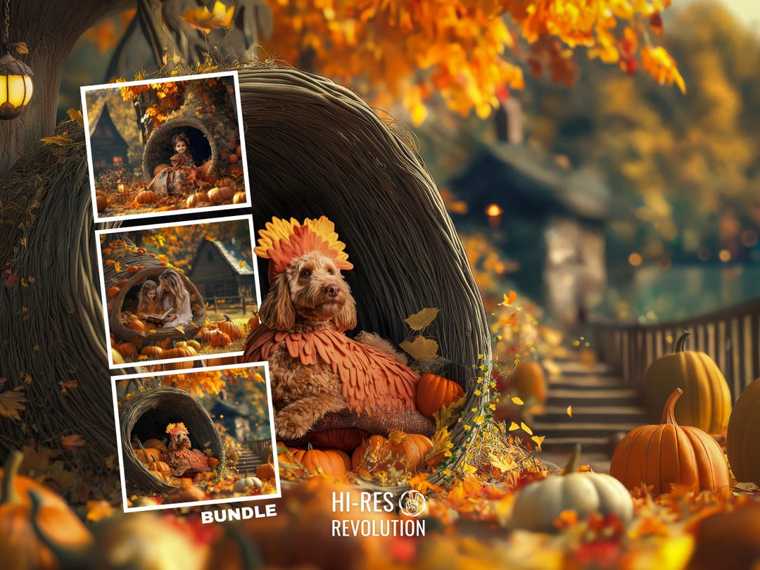 Cornucopia Digital Background Bundle Photoshop Editable Composite ...