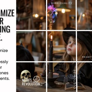 Smoke Skulls Overlay, Spooky Photoshop Digital Photo Prop, Halloween ...