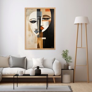 Contemplating Identity | Masquerade Masks | Abstract Art | Black Beige ...