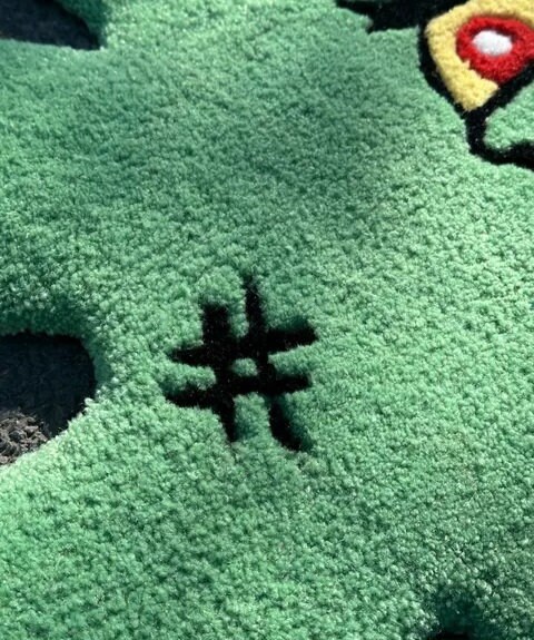 Tufted Funny Cartoon Rug, Popular Cartoon Bug Carpet, Floor Rug Cartoon ...