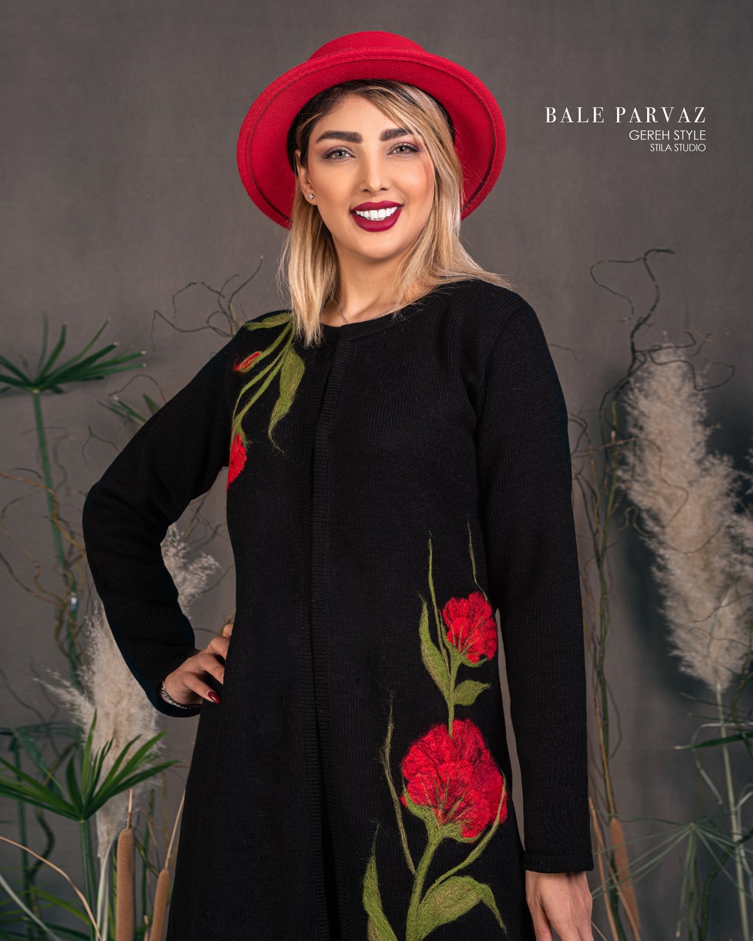 Poppy Embroidered Jacket Handwoven Art for All Skin Types - Etsy