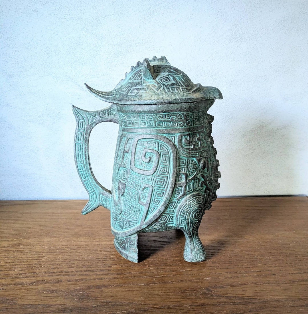 James Mont Style Midcentury Chinese Owl Water Pitcher - Etsy