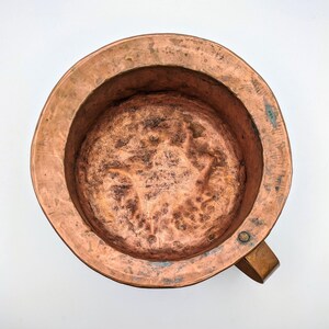 Antique Hammered Copper Chamber Pot, Weathered Metal Planter - Etsy