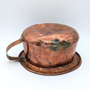 Antique Hammered Copper Chamber Pot, Weathered Metal Planter - Etsy