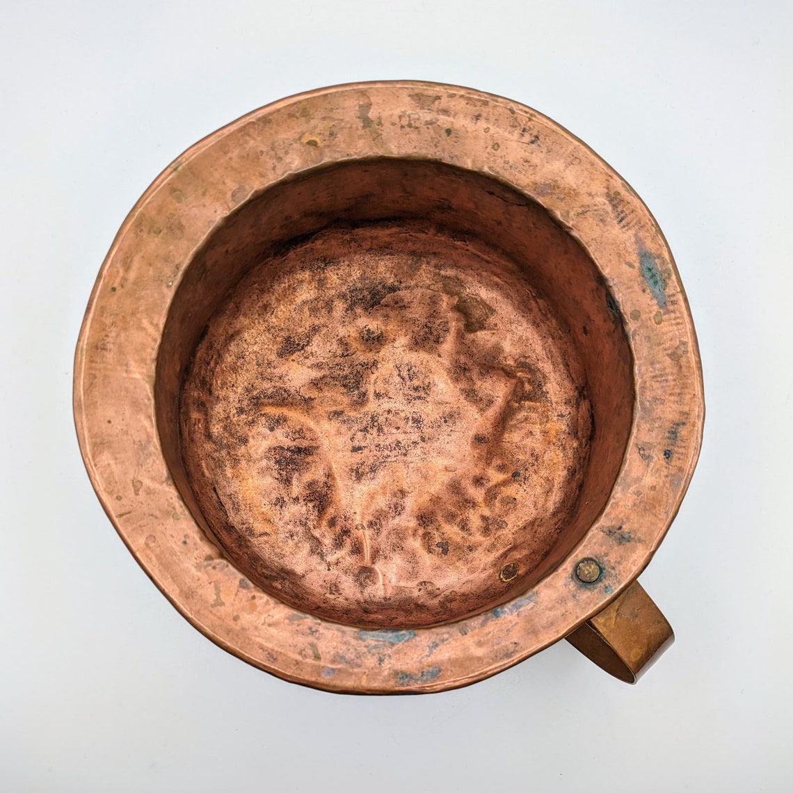 Antique Hammered Solid Copper Chamber Pot, Planter, Bowl - Etsy