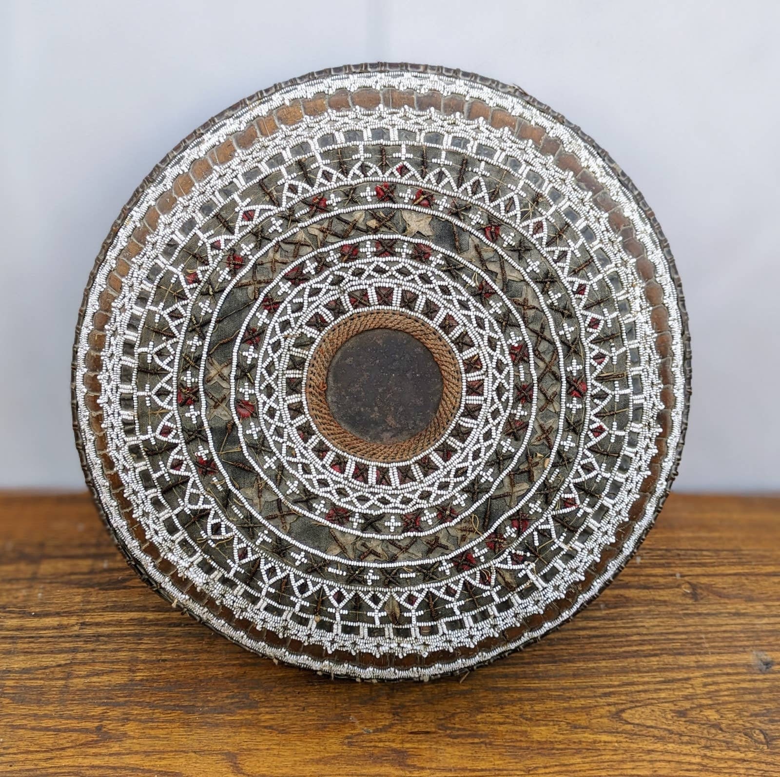 Antique Balinese Hindu Beaded Temple Offering Basket - Etsy