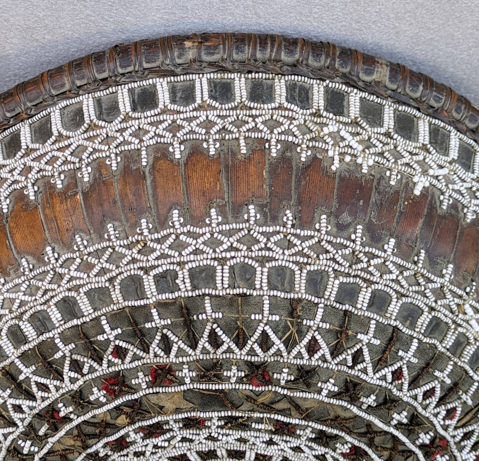 Antique Balinese Hindu Beaded Temple Offering Basket - Etsy