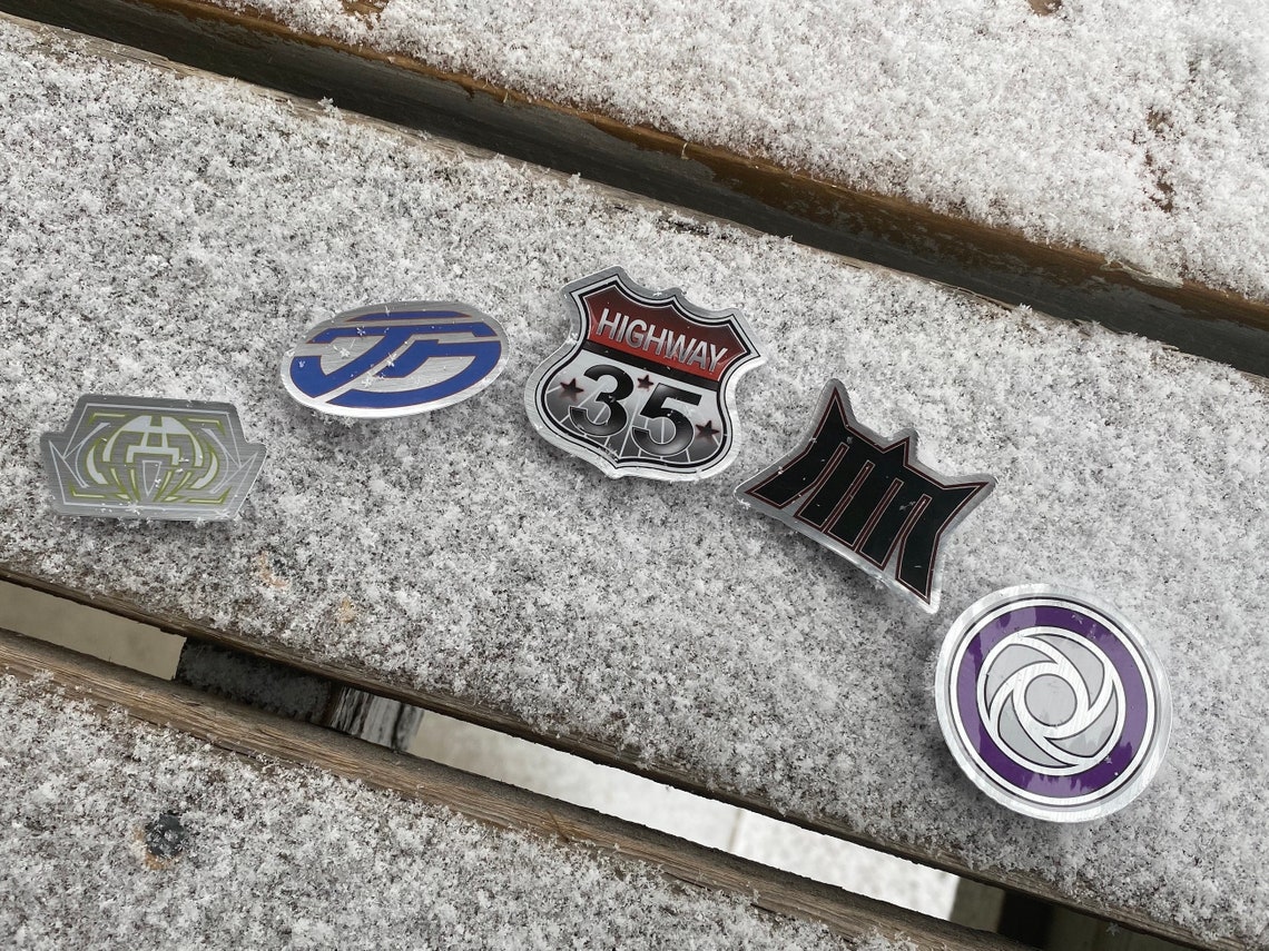 Hot Wheels Acceleracers Team Logo Stickersteku, Metal Maniacs, Drones ...