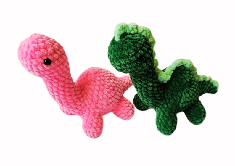NO SEW DINO Crochet Pattern/ Amigurumi Tutorial Dinosaur/ Easy ...