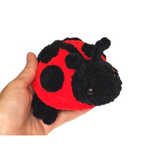 Crochet Pattern Ladybug, Amigurumi Tutorial Insect Pattern, Easy ...