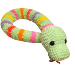 Big Snake Crochet Pattern, Amigurumi Tutorial Stuffed Snake, Python ...