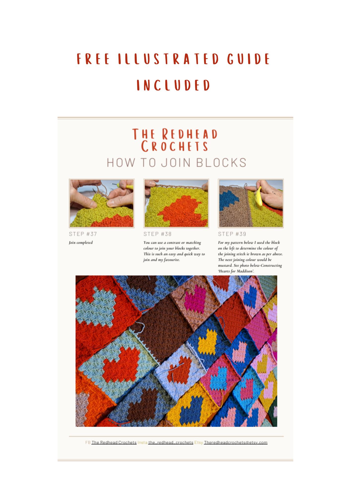 Crochet Pattern, C2c Blanket, How to Crochet, Crochet Lovers, Crochet ...