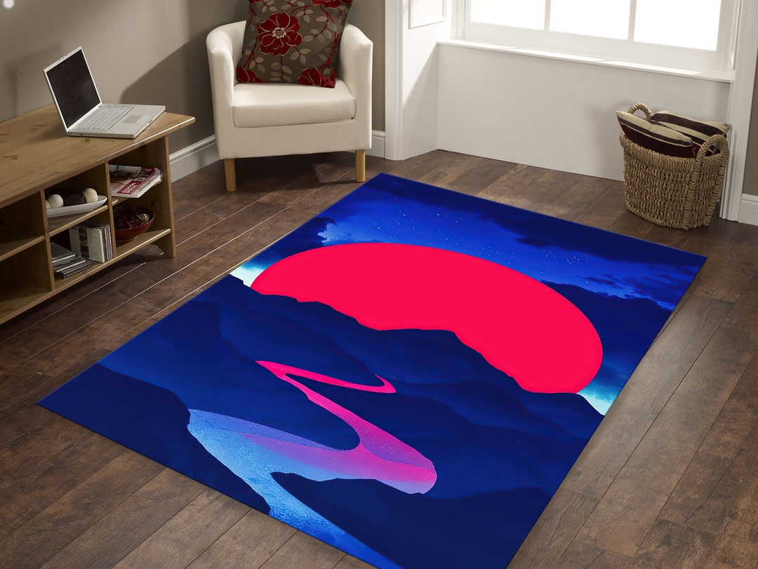 Modern Art Rug Colorful Patterned Rug Modern Rug Dark - Etsy Australia