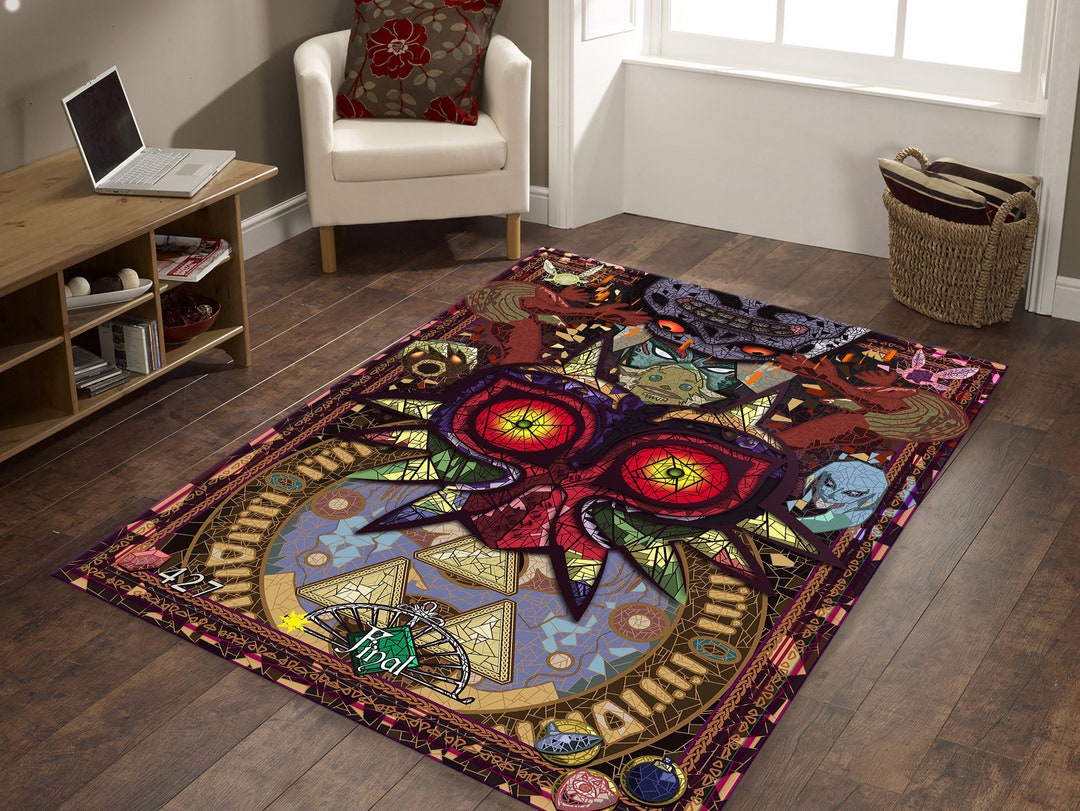 Monster Carpet, Monster Rug, Scary Rug, Artistic Rug, Demon Rug ...