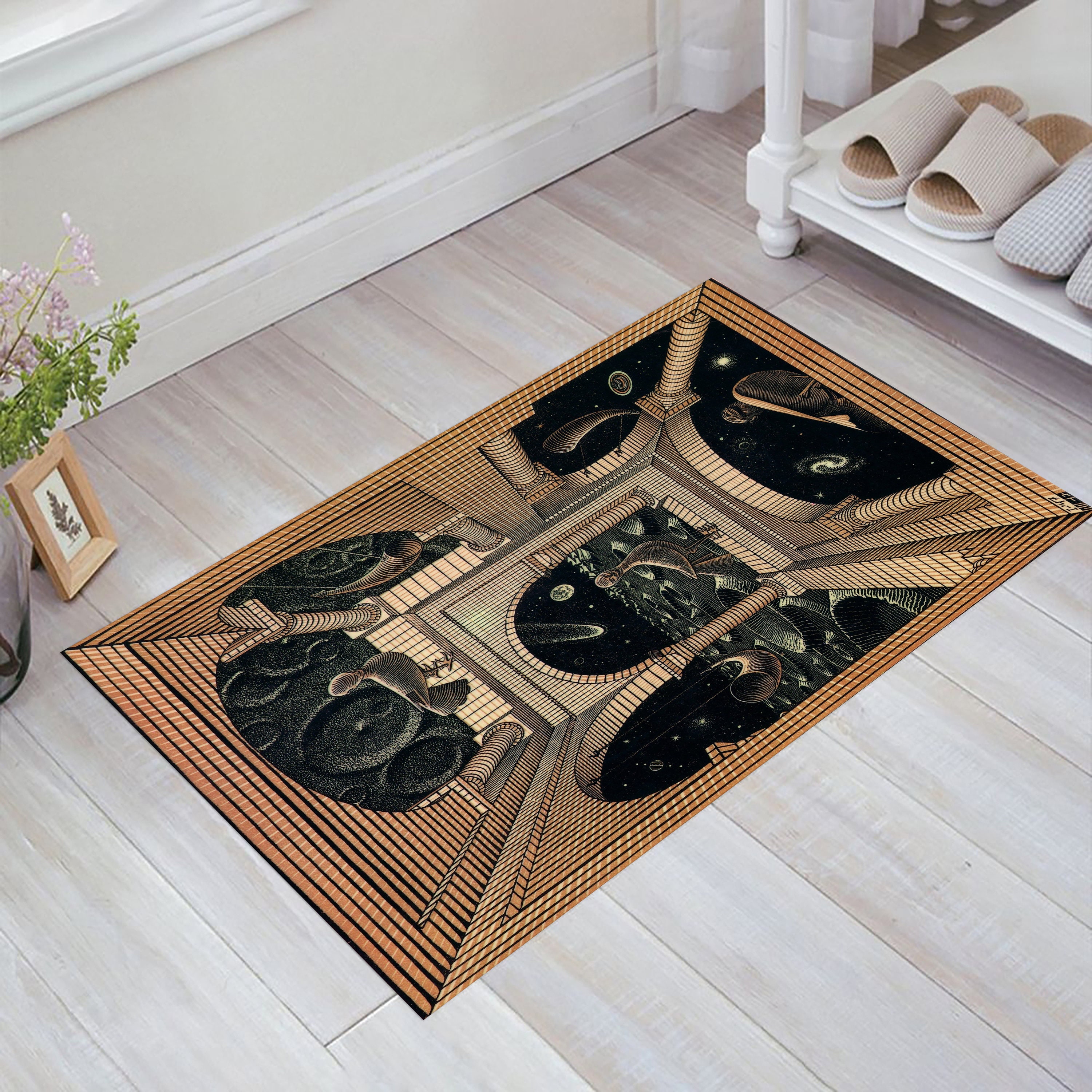 Optical Illusion Rug, Optical Illusion Carpet, Vortex Rug, 3D Illusion ...