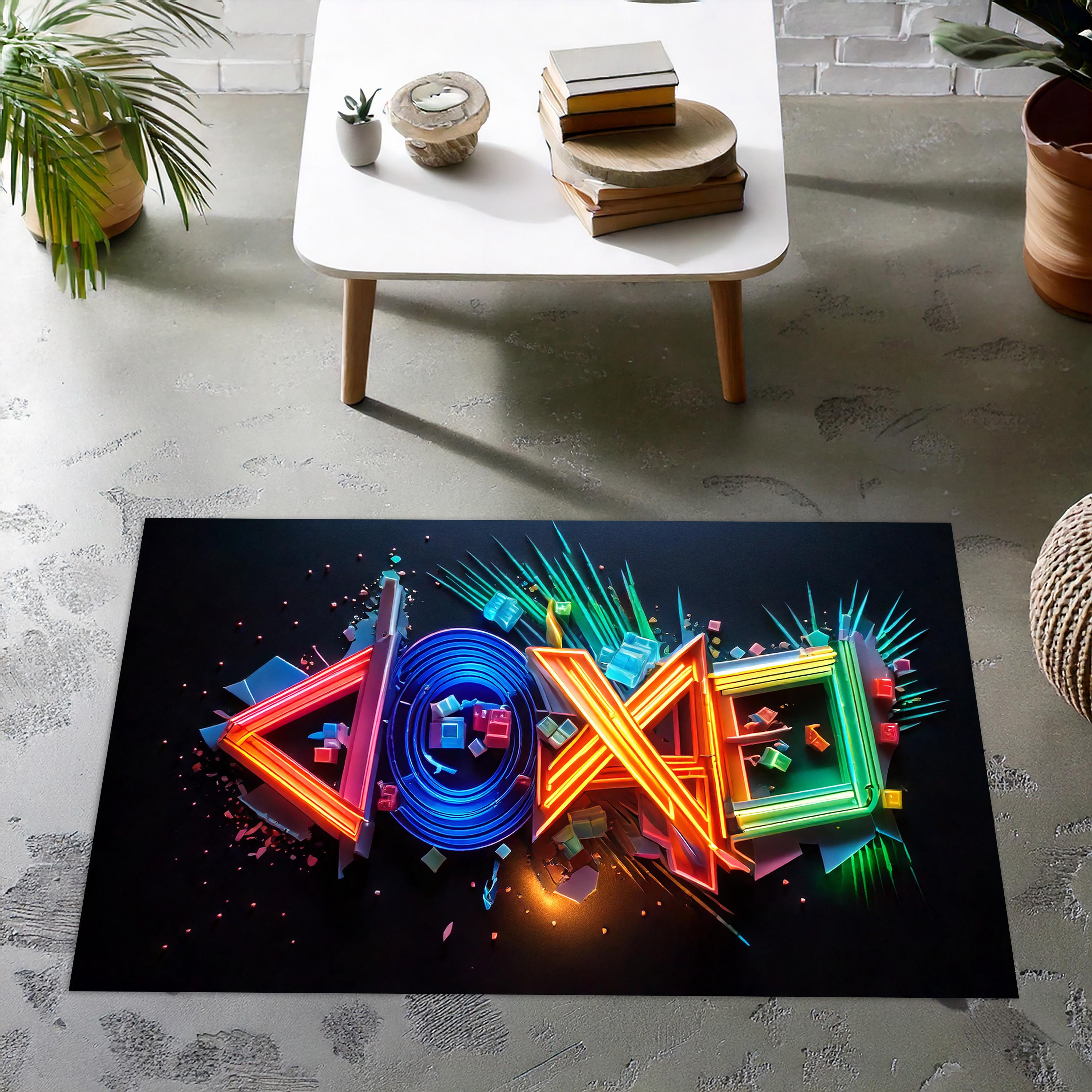 RGB Pro Gamer Rug: Anti-fatigue Memory Foam Controller Mat - Etsy