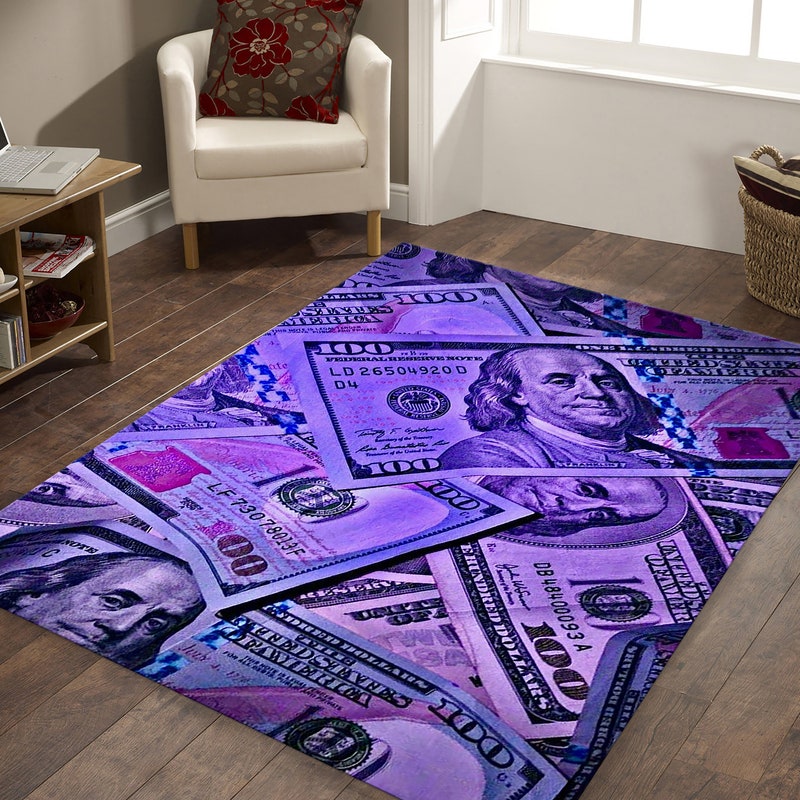 Money Money Rug - Etsy