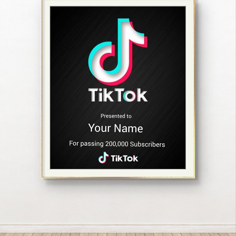 Tik Tok Backdrop - Etsy