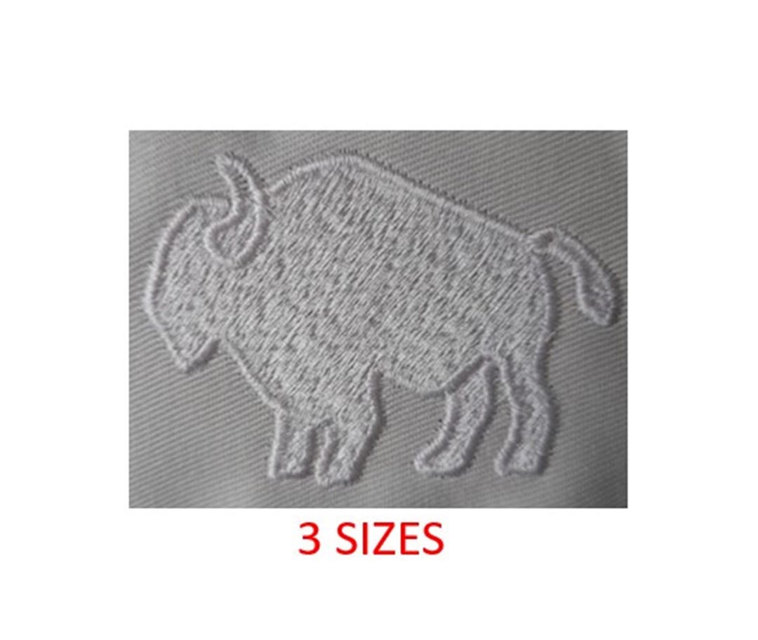 White Buffalo Embroidery Design: Native American (digital File) - Etsy