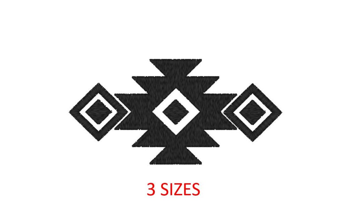 Aztec Embroidery Design: Native Decorative Pattern (digital File) - Etsy