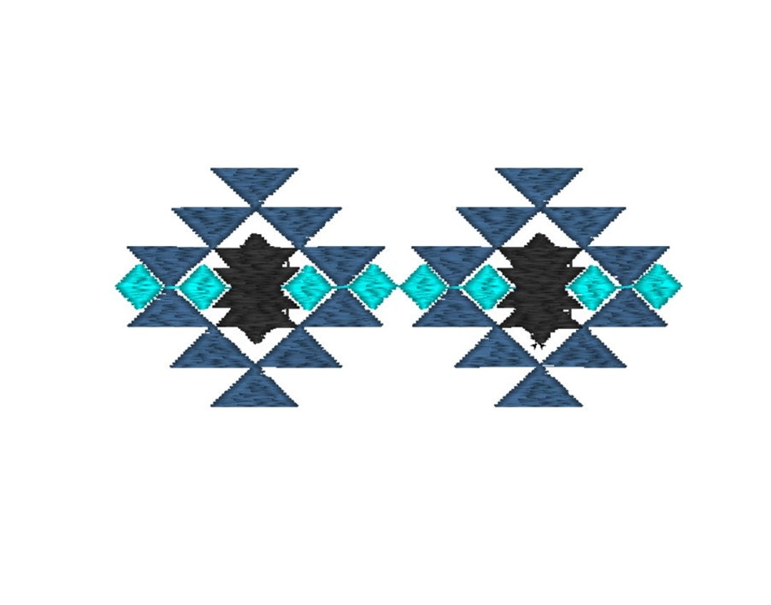 Southwest Design - Native American Embroidery Design. Digital File - Etsy
