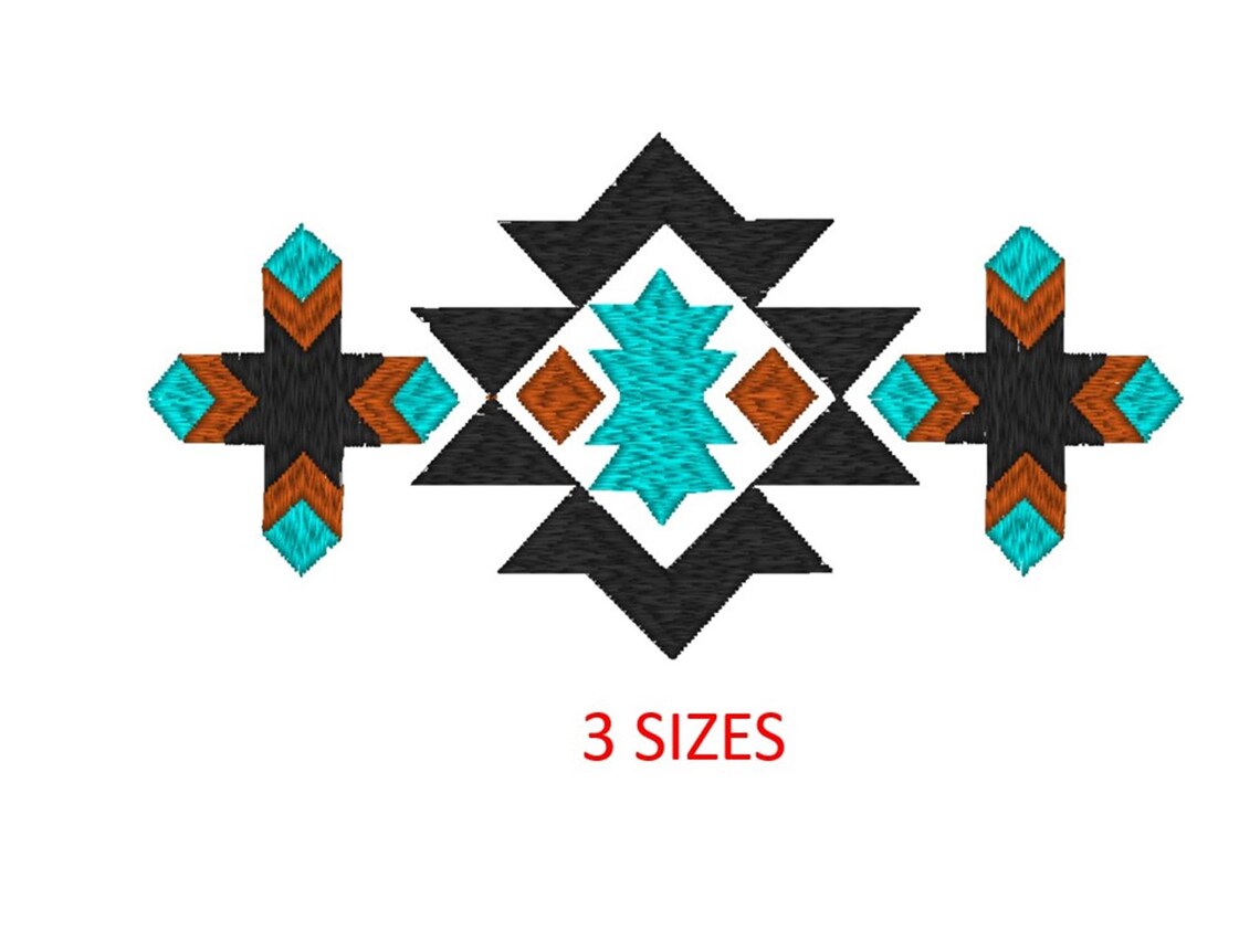 Southwest Native Embroidery Design (digital Download) - Etsy