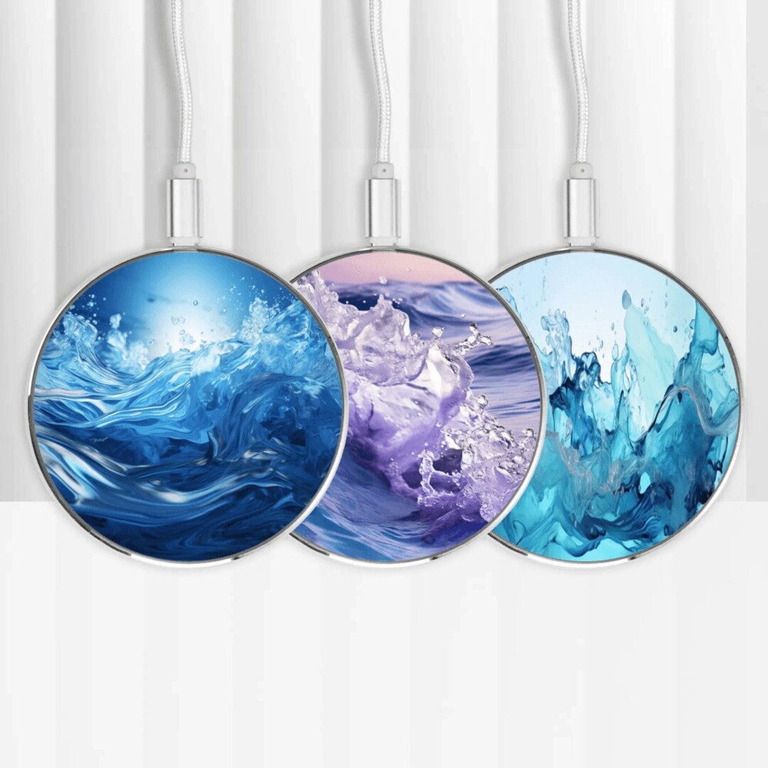 Hydrating Mobile Charger 15W Fast Wireless Power Mat for All Qi Devices ...