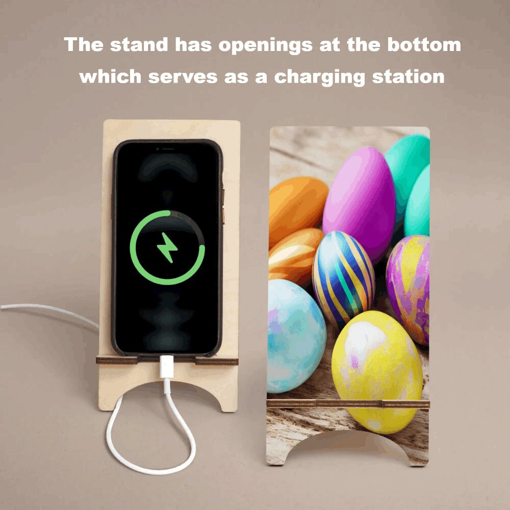 Eggs Wood Phone Stand Food Holder for iPhone 14 13 12 11 Pro - Etsy