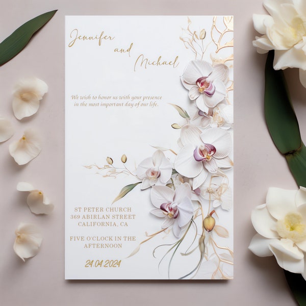 Orchid Wedding - Etsy
