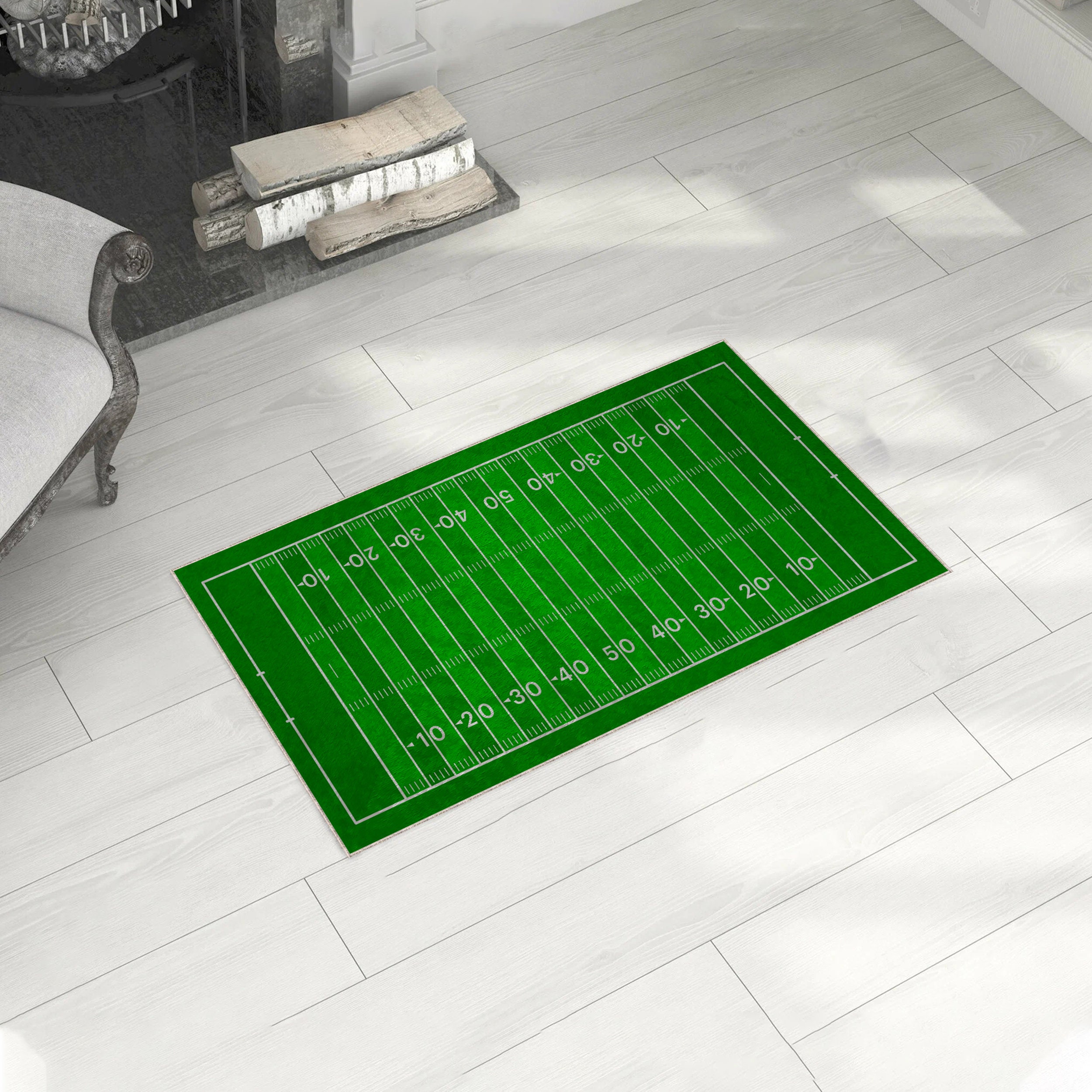 Football Field Rug, American Football Rug, Boys Room Decoration - Etsy