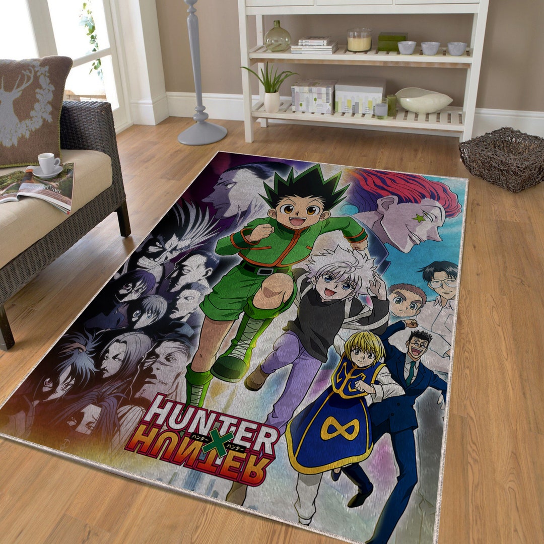 Anime Rug, Anime Decoration, New Years Gift for Anime Fans - Etsy
